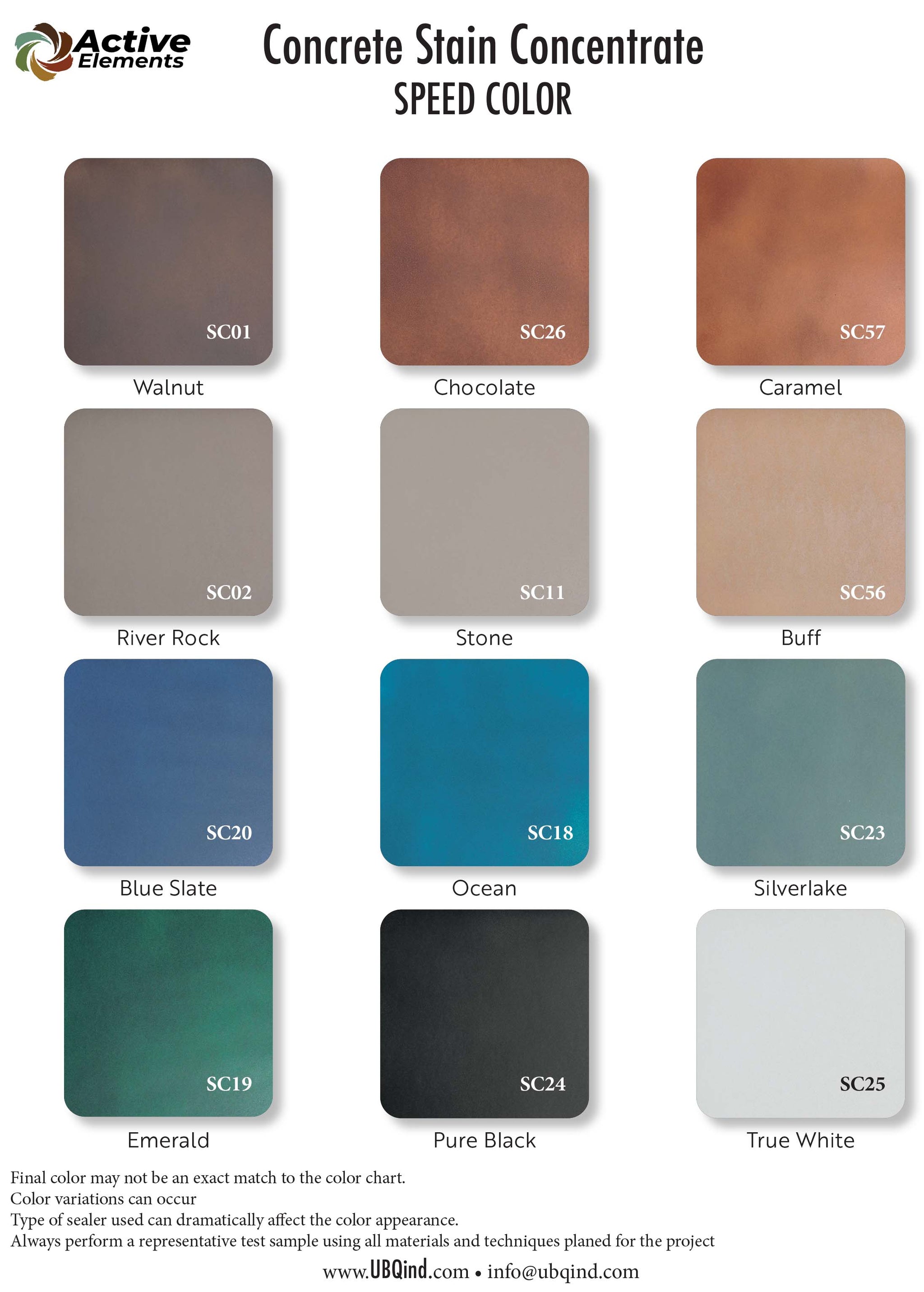 Speed Color - the fastest way to stain concrete – UBQ Industries
